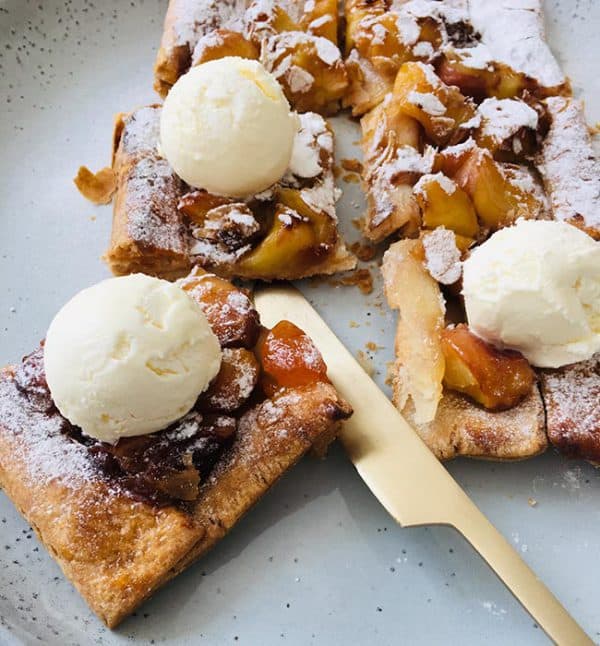 Tarte tatin met wilde perzik - Simpele Recepten