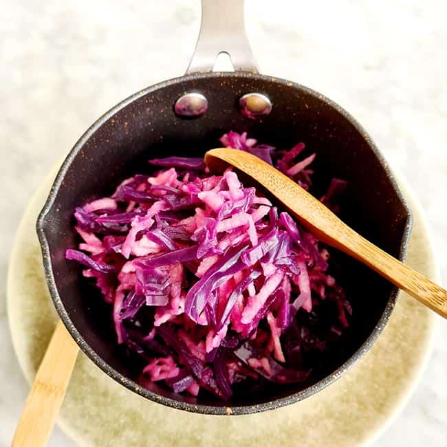 Recept: rode kool met appel - zoet en smakelijk